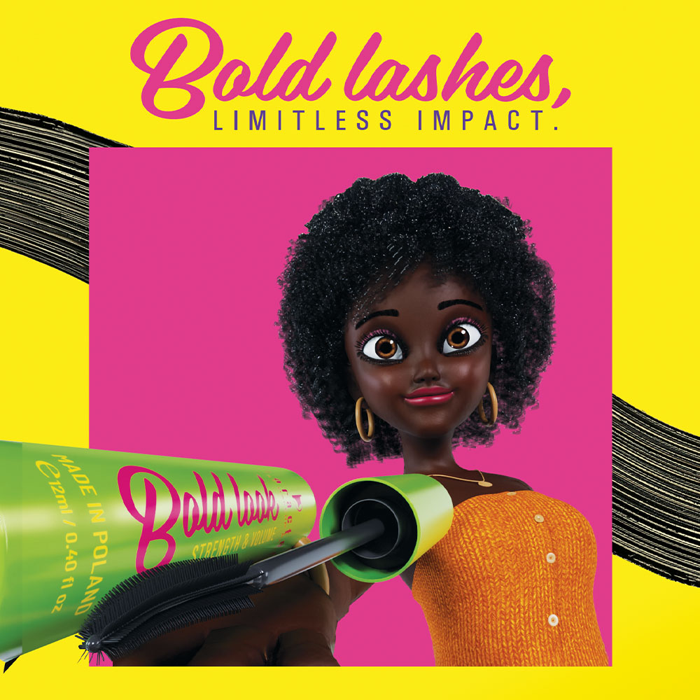 The Bold Look Mascara – CBV001 – Character Cosmetics Libya